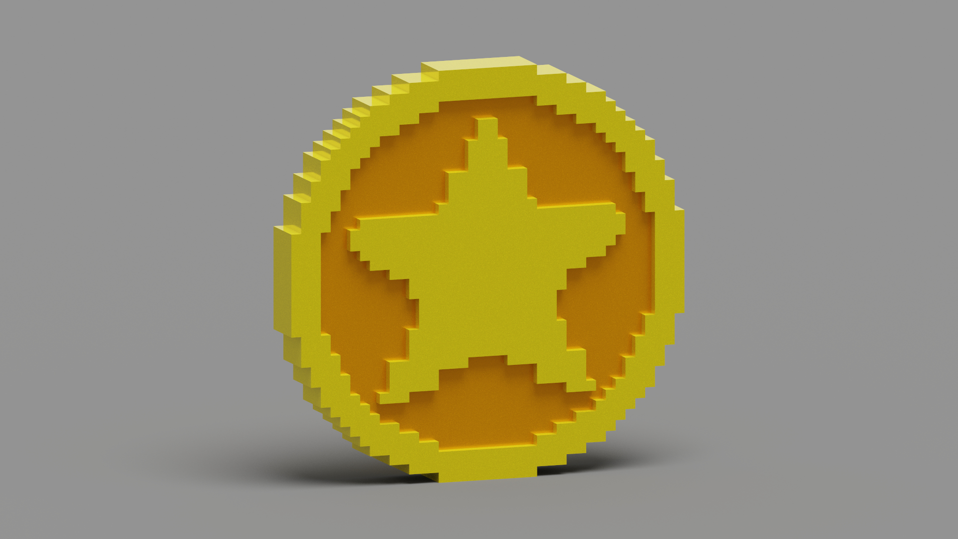 Star Coin Model - TurboSquid 2126683
