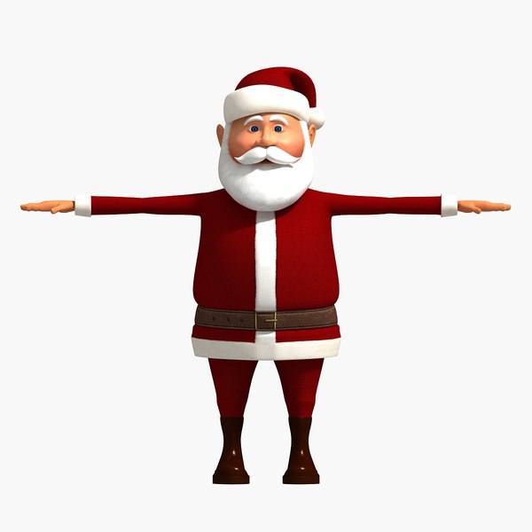 Rigged Santa Claus 3D Models for Download | TurboSquid