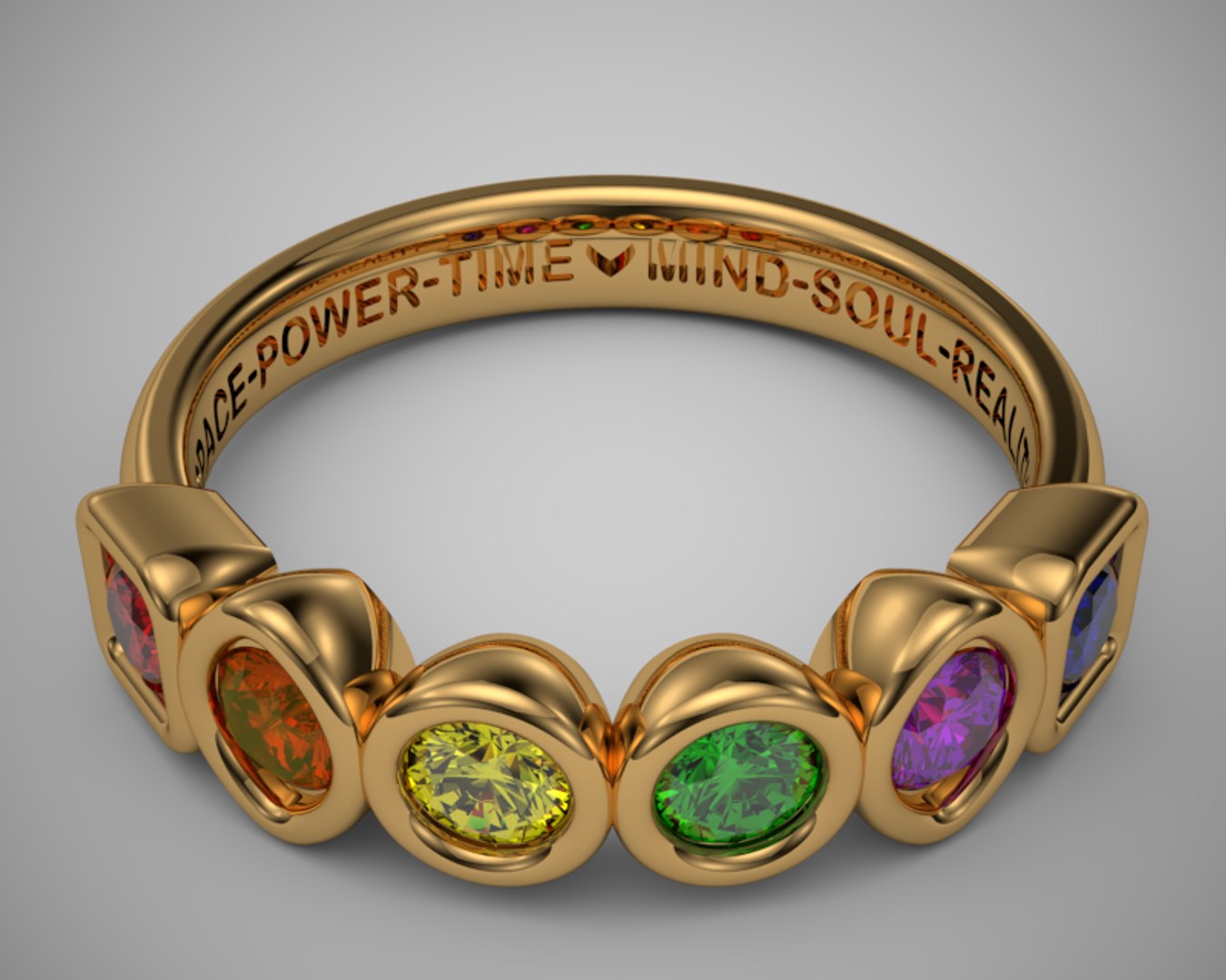 Thanos Ring 3D Model - TurboSquid 2235662