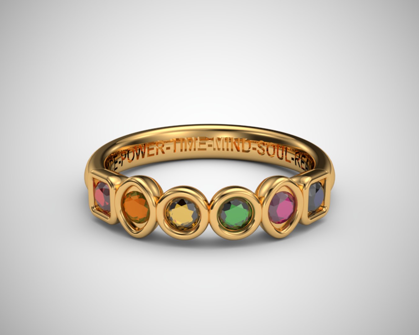 Thanos Ring 3D Model - TurboSquid 2235662