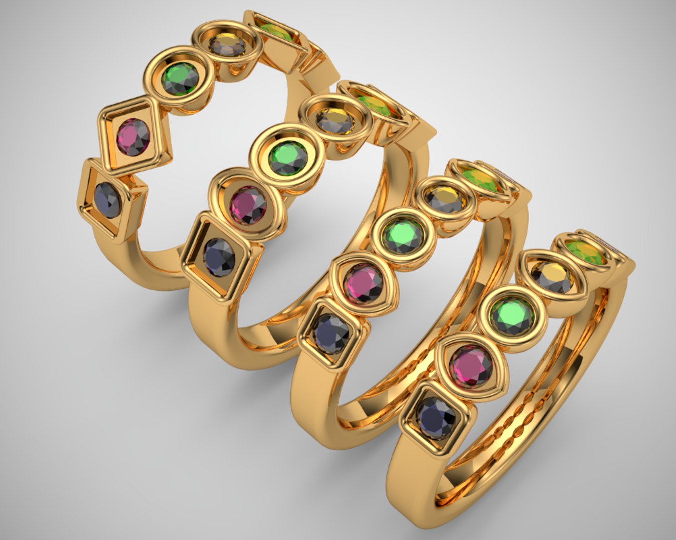 Thanos Ring 3D Model - TurboSquid 2235662