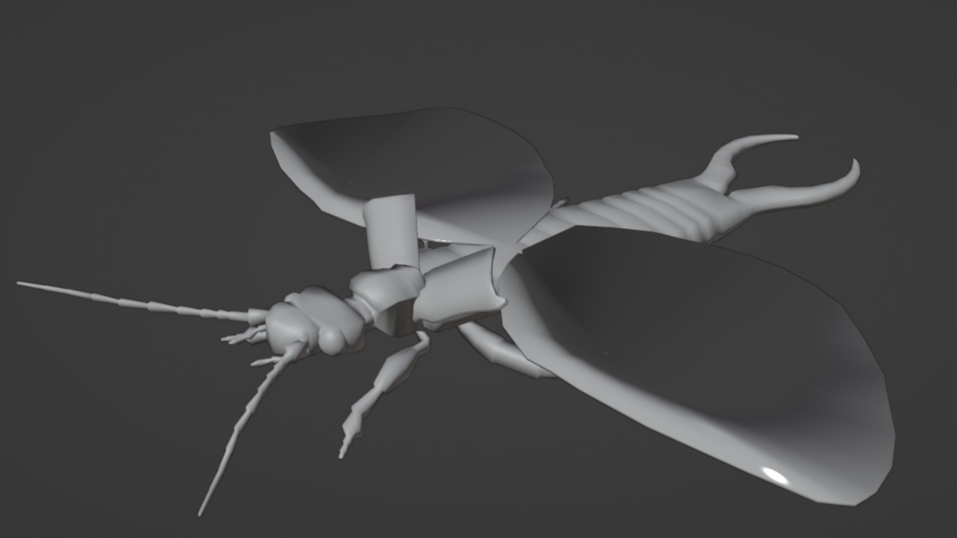 3D Earwig Forficula auricularia Animated - TurboSquid 2004264