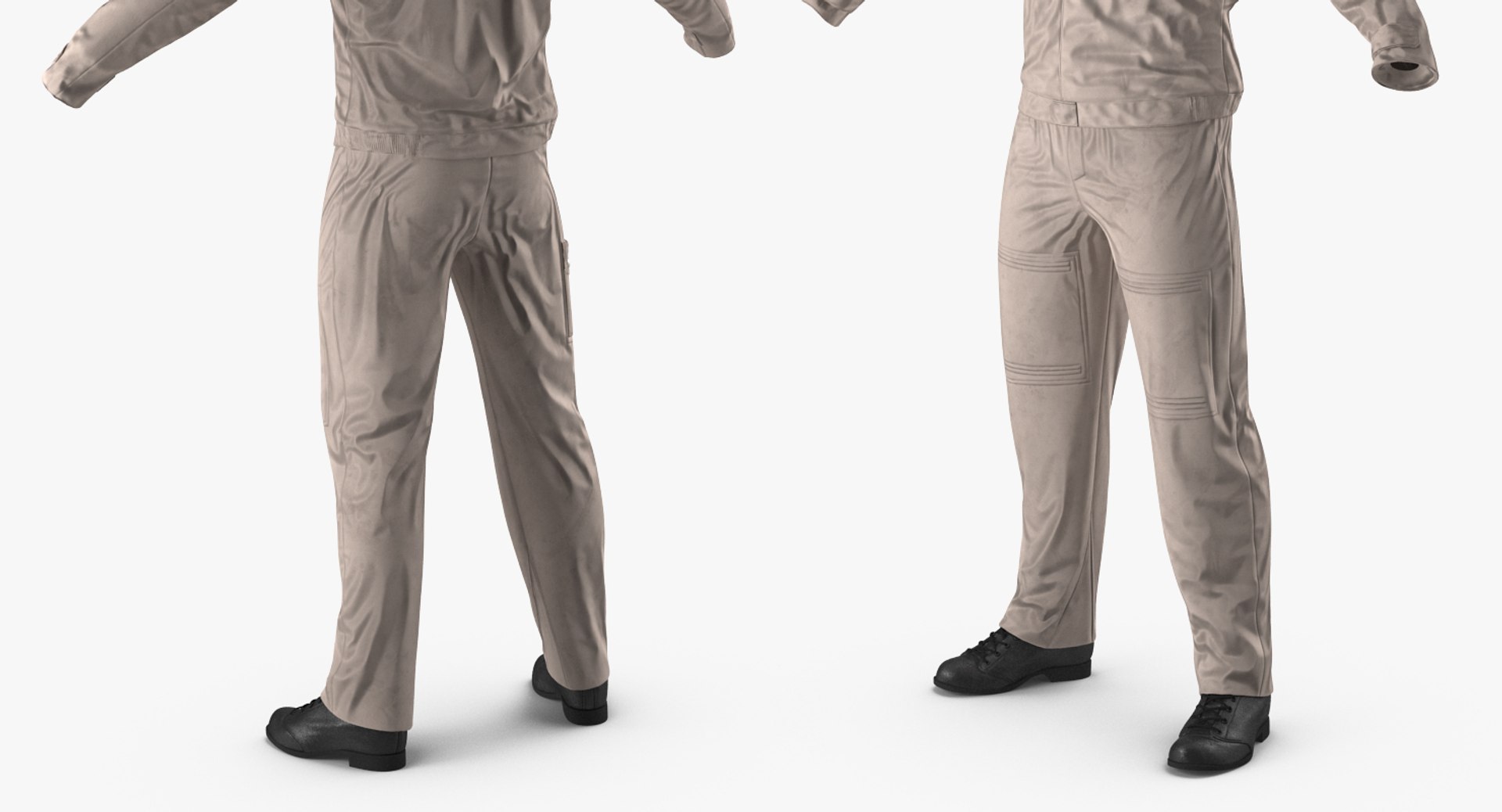 3d Pilot Flight Suit Model