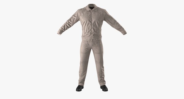 3d pilot flight suit model