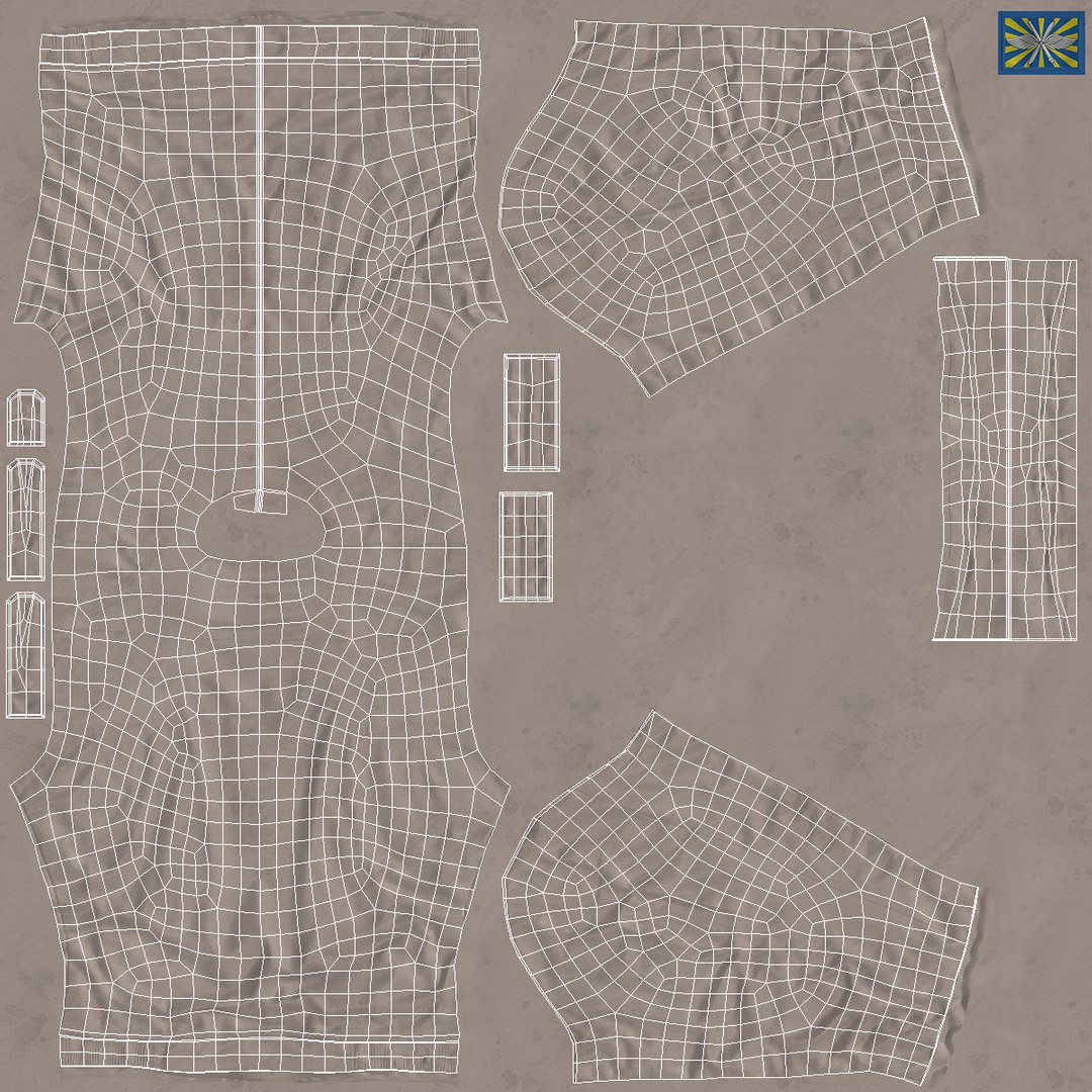 3d Pilot Flight Suit Model