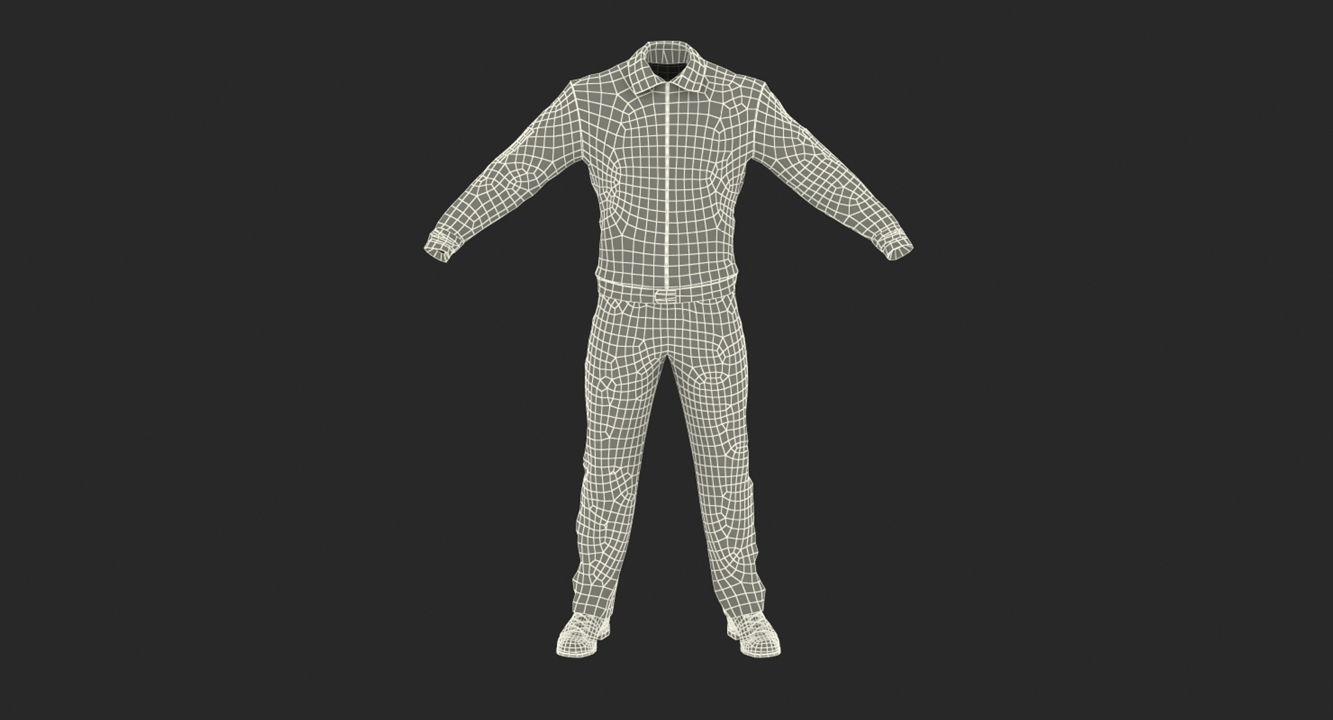 3d Pilot Flight Suit Model