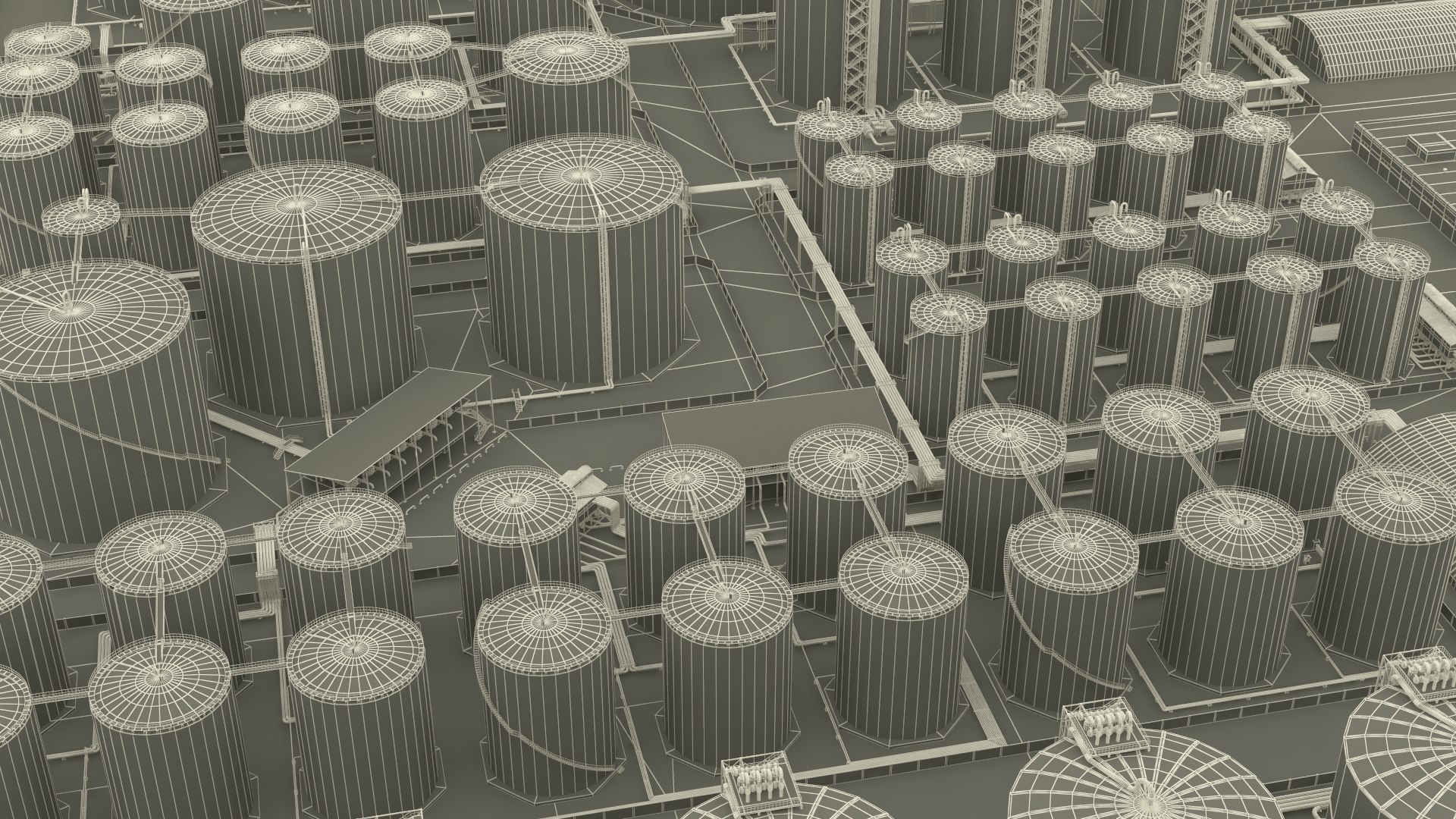 LNG Terminal 3D Model - TurboSquid 2310321