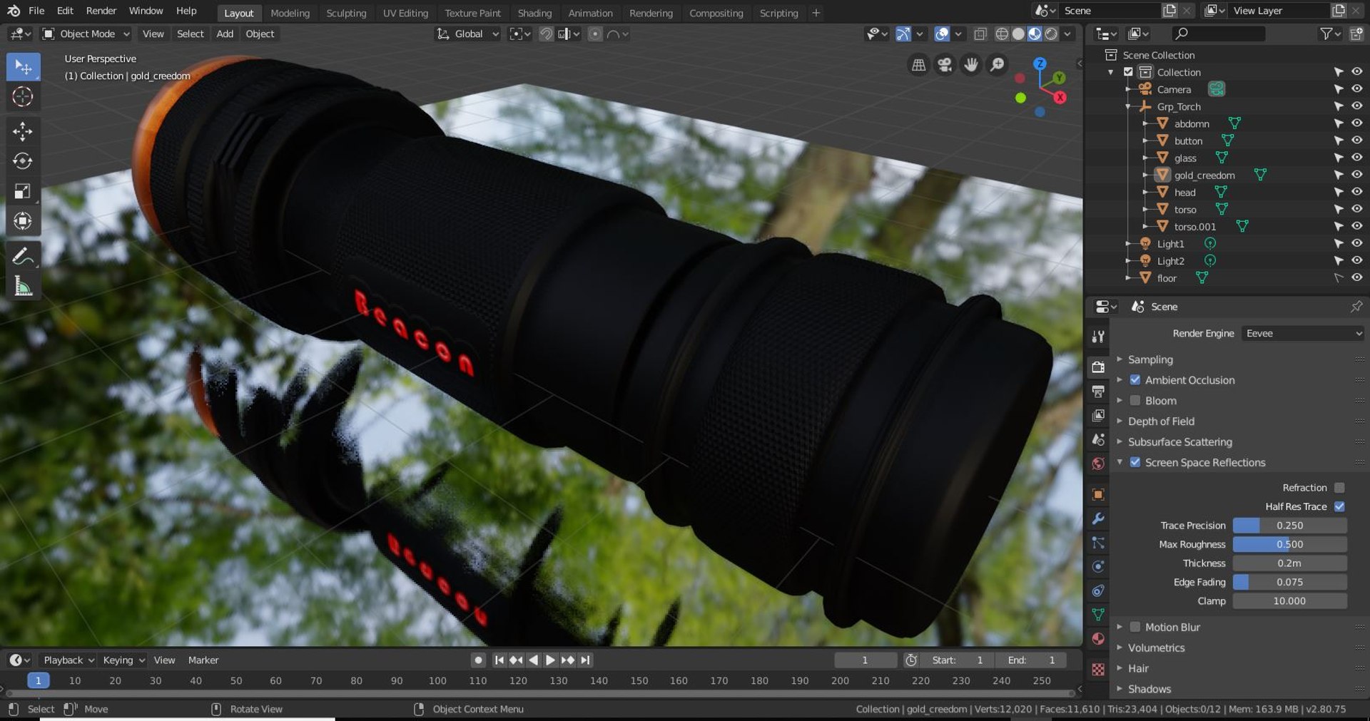 Torch 3D Model - TurboSquid 1496627