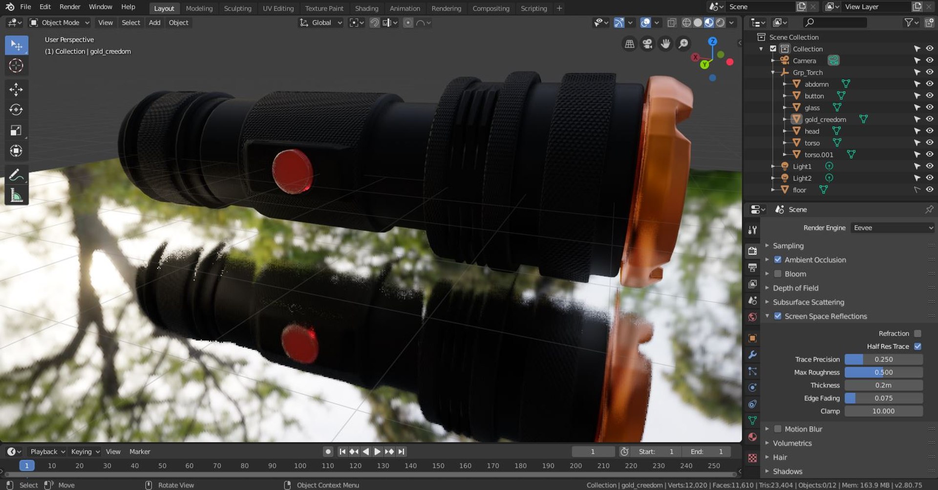 Torch 3D Model - TurboSquid 1496627