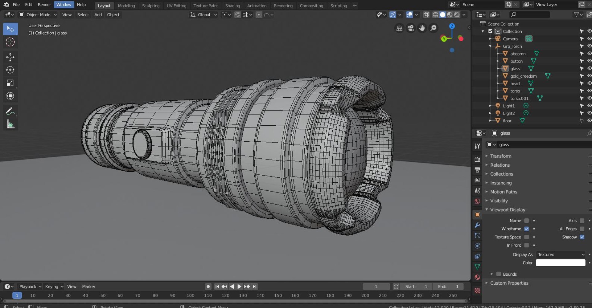 Torch 3D Model - TurboSquid 1496627