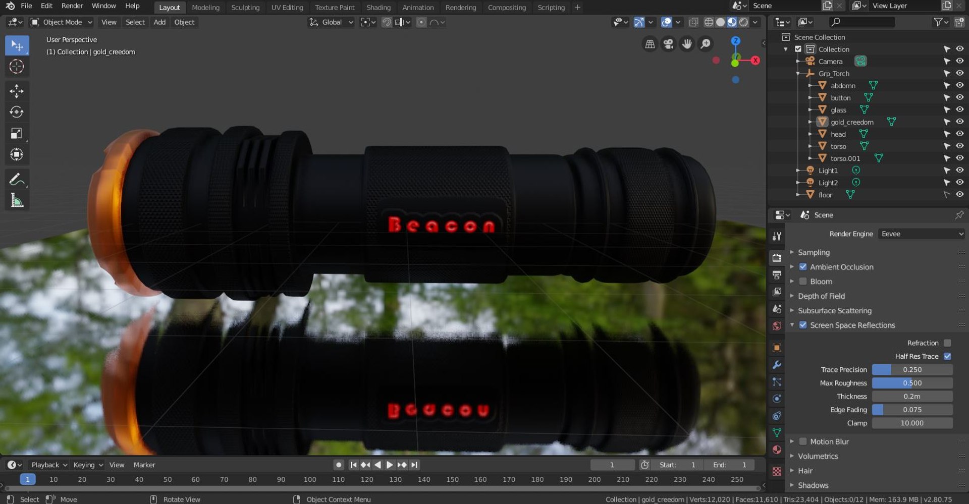 Torch 3D Model - TurboSquid 1496627