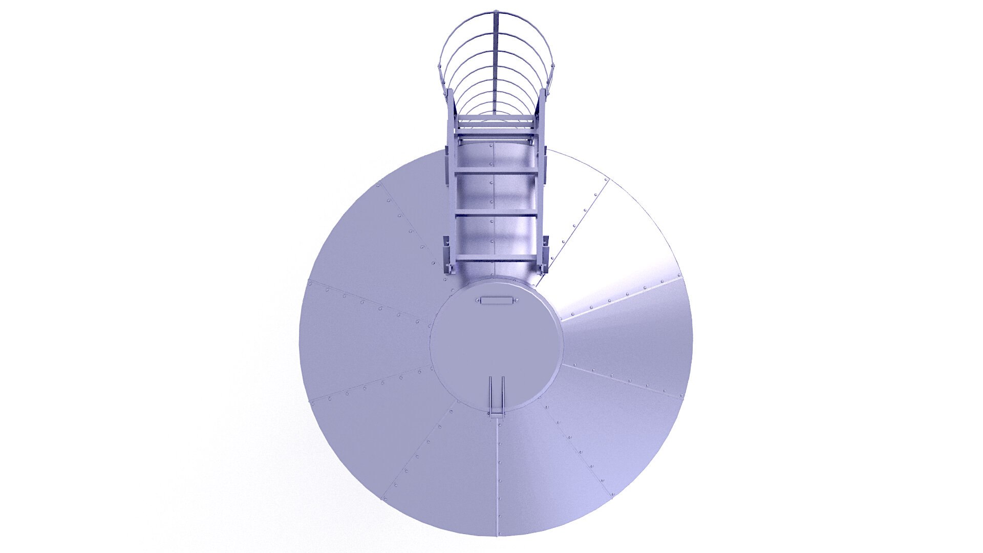 Storage Forage Silos V20 3D Model - TurboSquid 2419041
