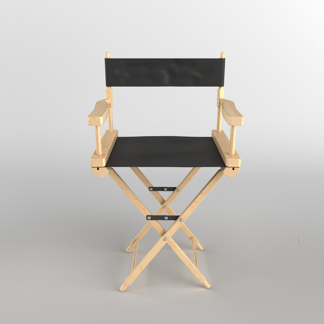 3D Model Director Chair - TurboSquid 1685158