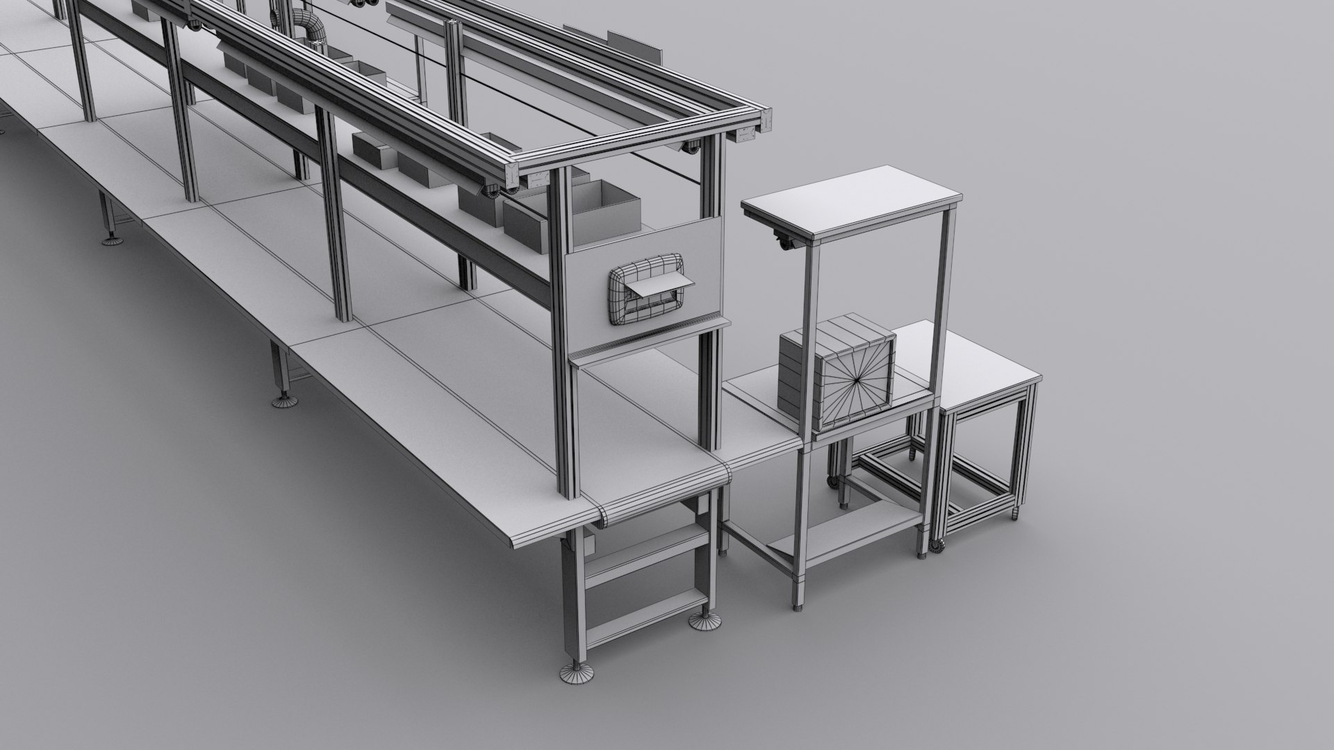Factory Inspection Table 3D - TurboSquid 1505447
