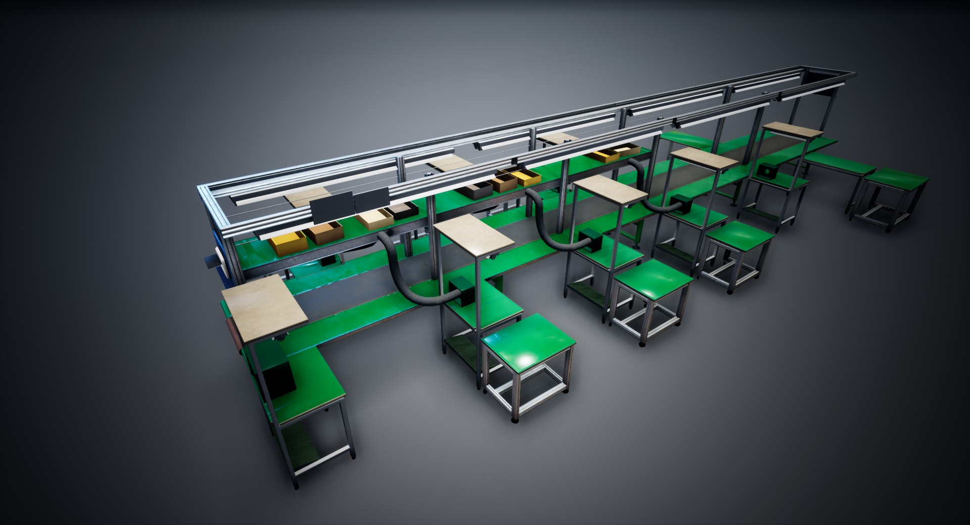 Factory Inspection Table 3D - TurboSquid 1505447