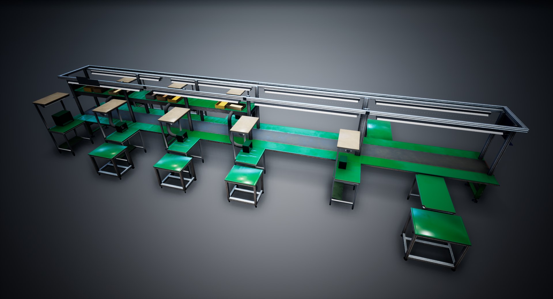 Factory Inspection Table 3D - TurboSquid 1505447