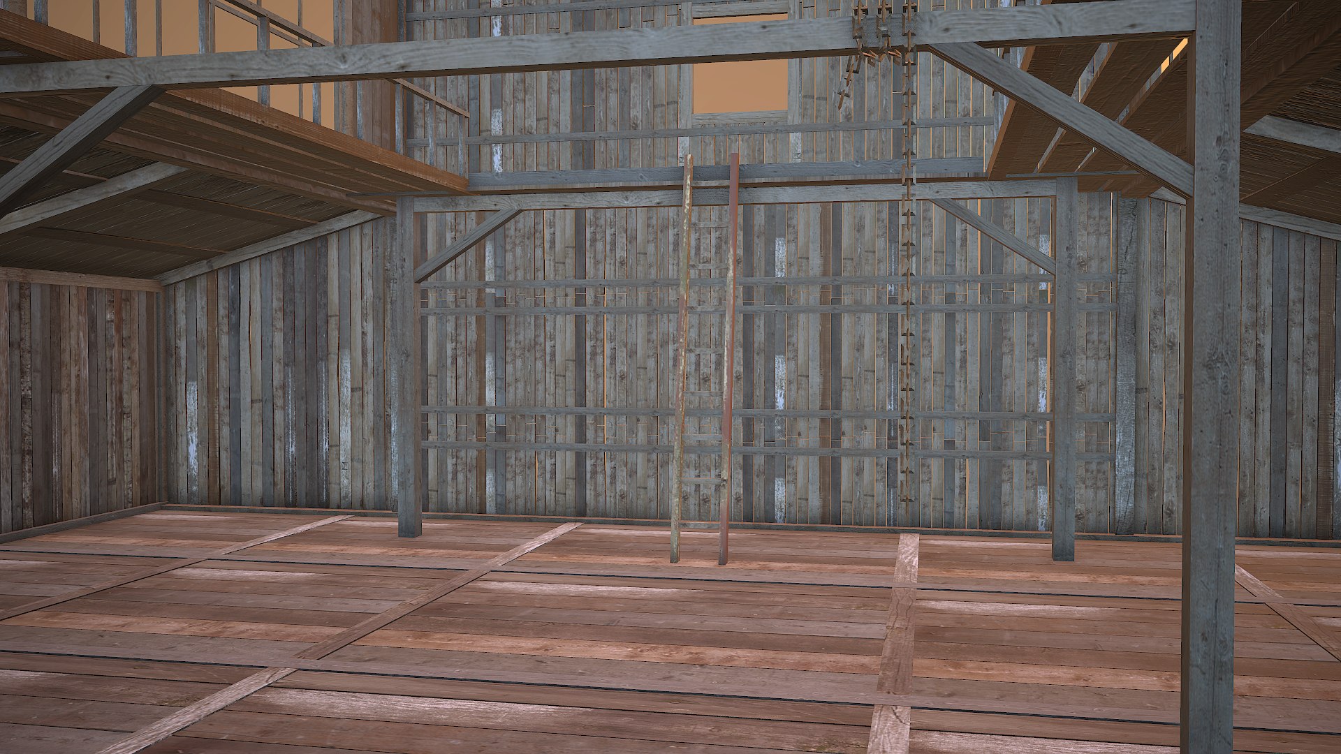 Extremely Pbr Barn Old Model - TurboSquid 1342117