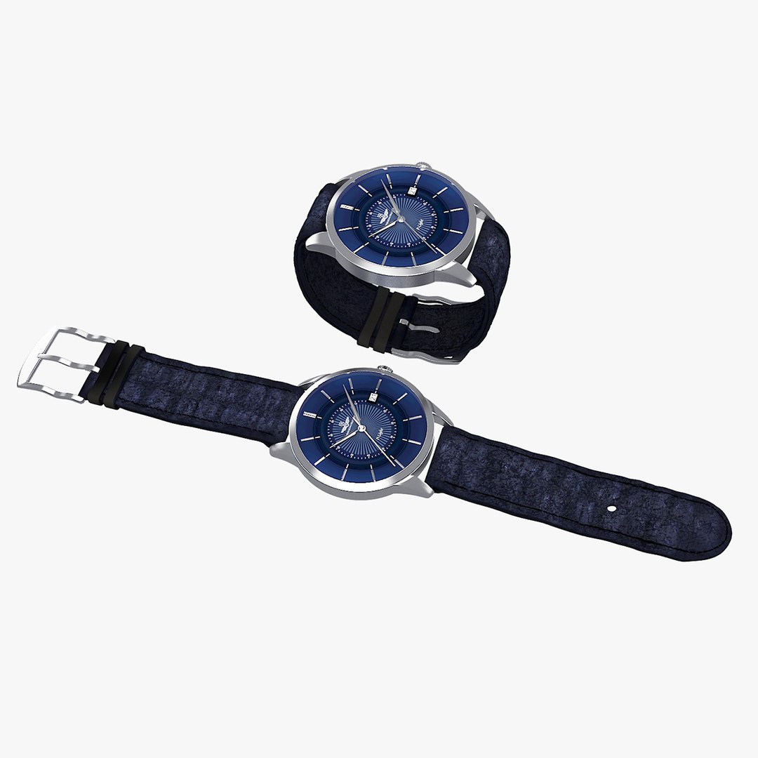 Watch Clock Model - TurboSquid 1362544