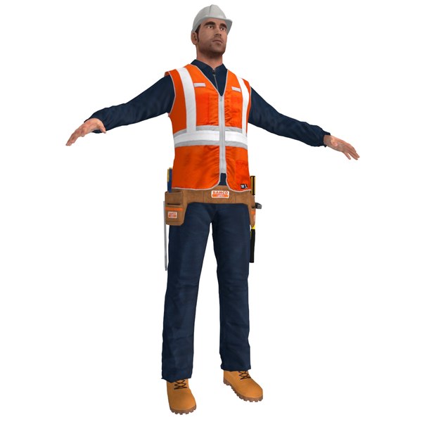 Construction Worker 3D Models for Download | TurboSquid