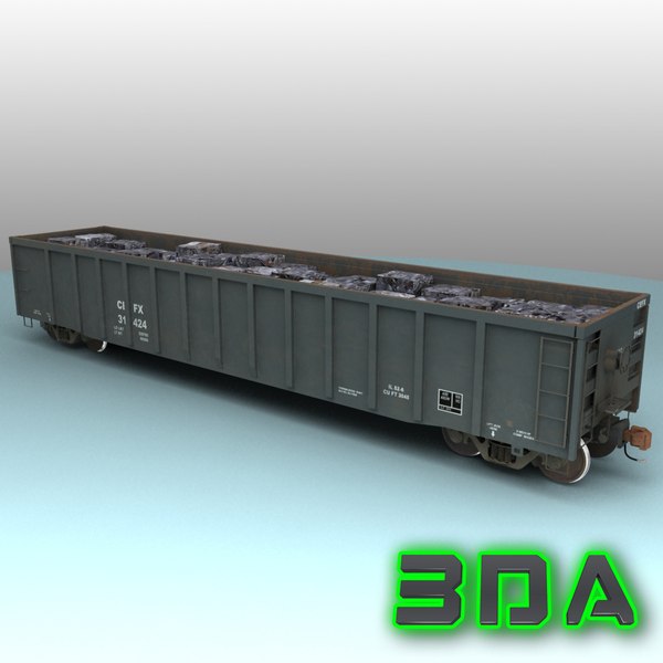 Railcar 3D Models for Download | TurboSquid