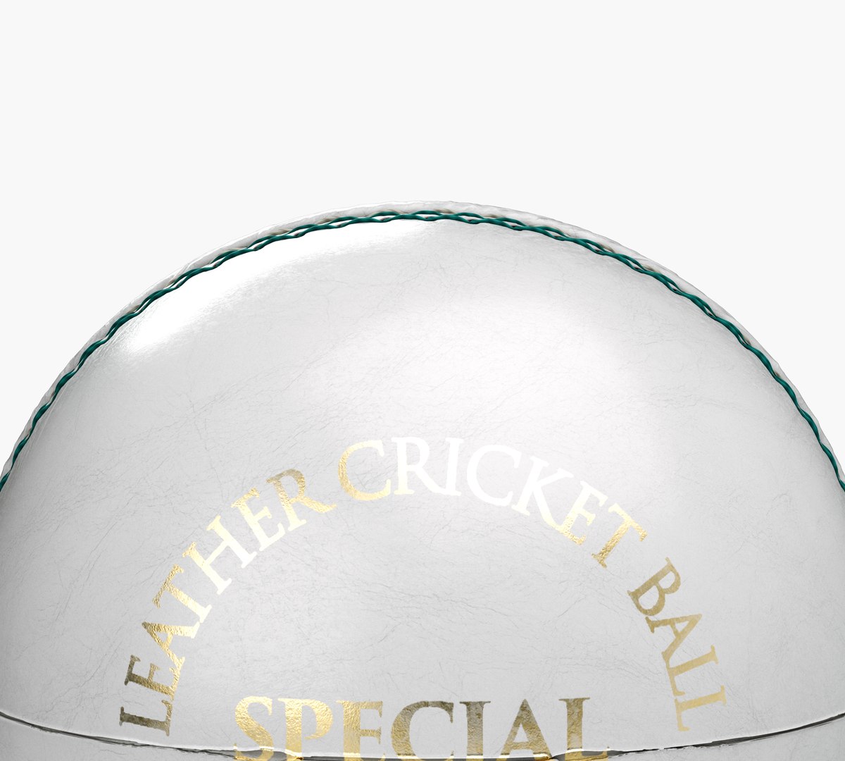 3D Cricket Ball White - TurboSquid 2091173