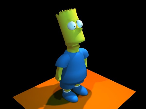 Bart Simpson 3D Models for Download | TurboSquid