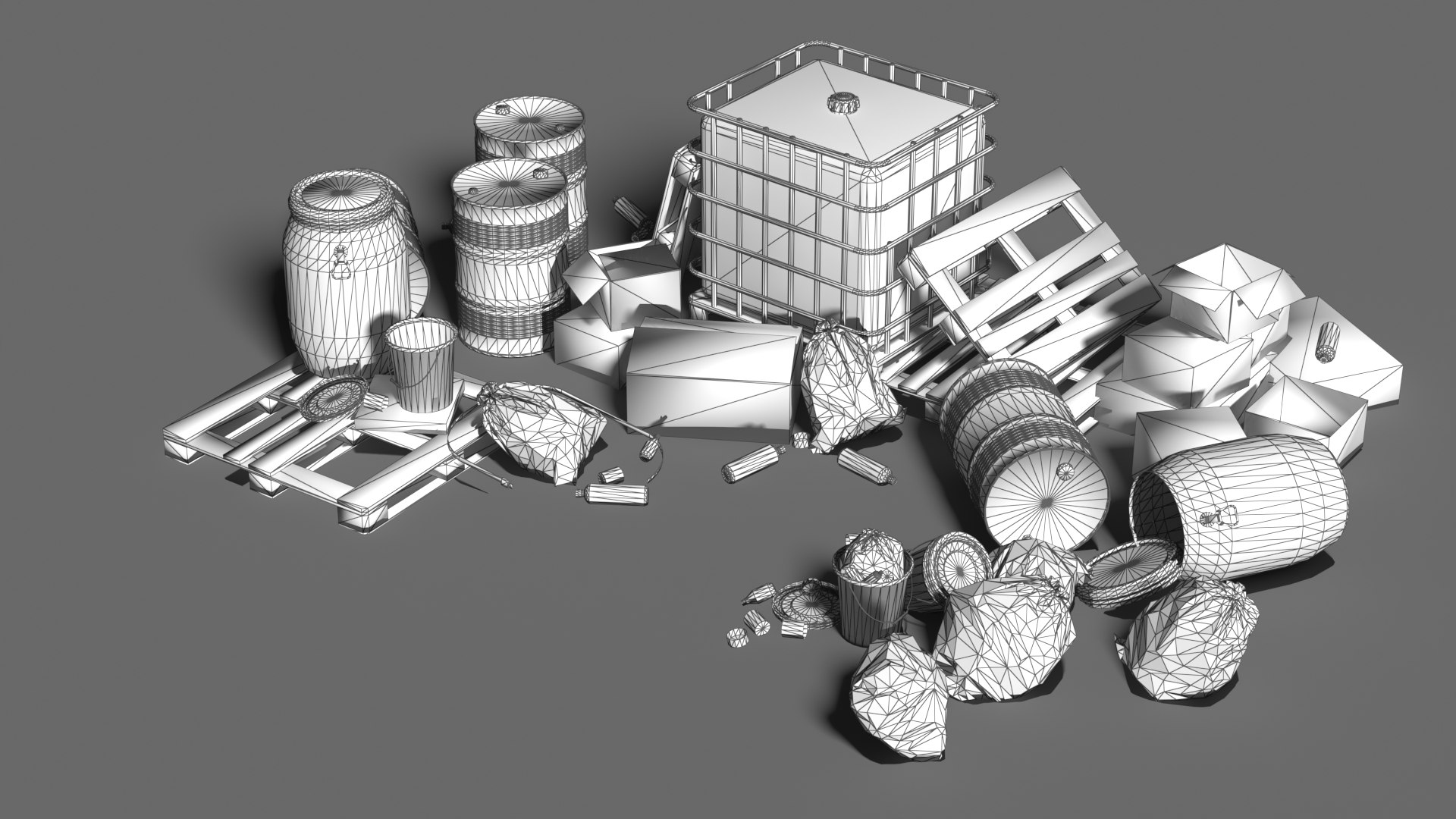 3D Model Waste - TurboSquid 1357396