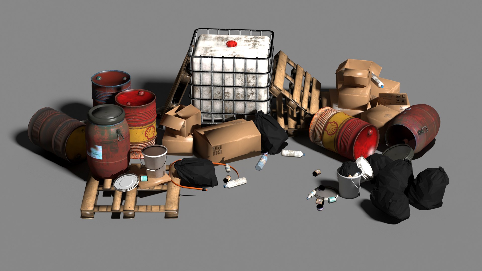 3D Model Waste - TurboSquid 1357396