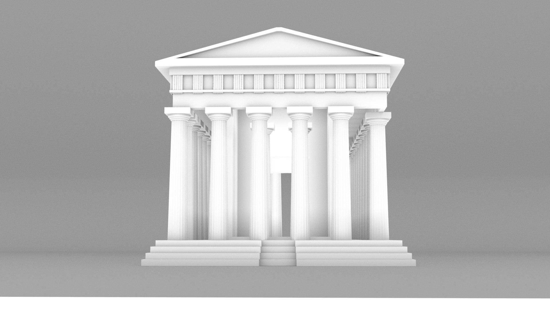 Orden Dorico Model - TurboSquid 2114456