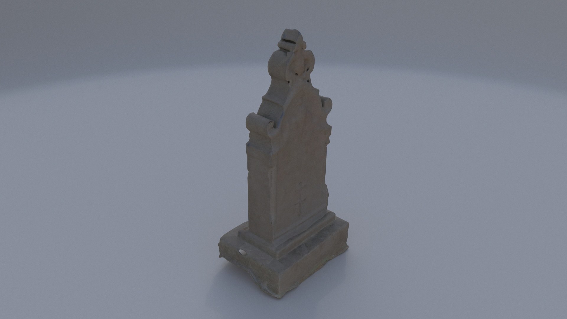 Gravestone 3D Model - TurboSquid 2325670