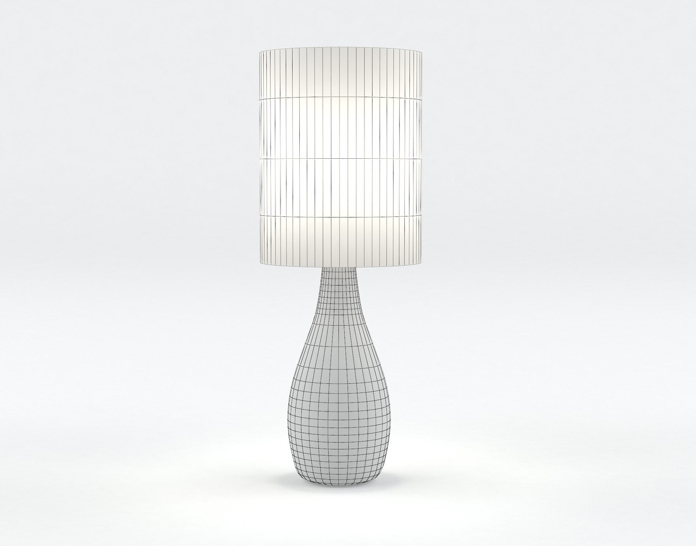 3D Model Plas Table Lamp Light - TurboSquid 1277537