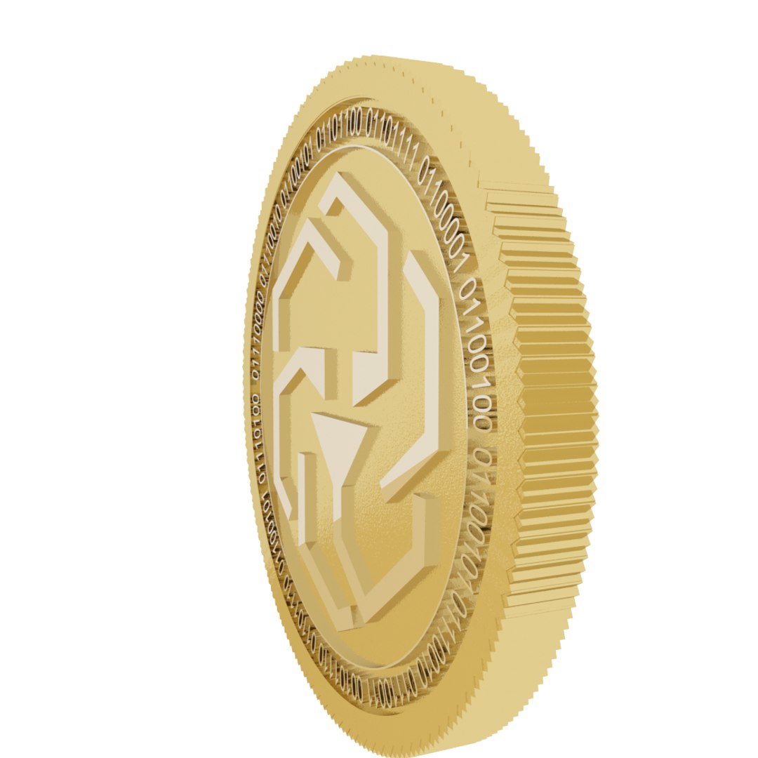 Unus Sed Leo Gold Coin Model - TurboSquid 1458871
