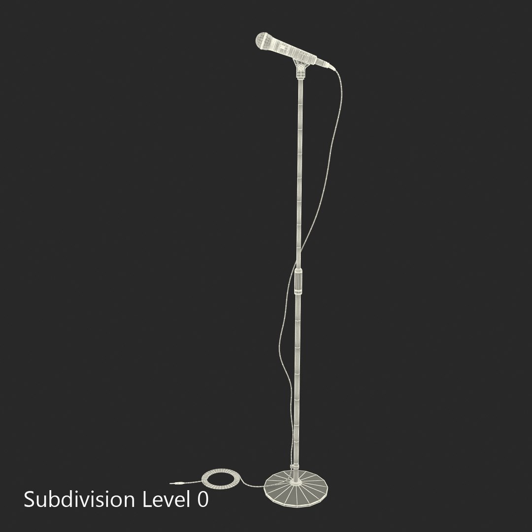 Obj Microphone Stand
