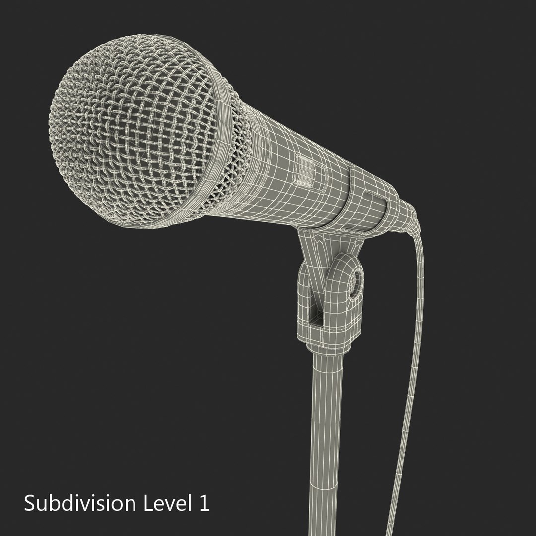 Obj Microphone Stand