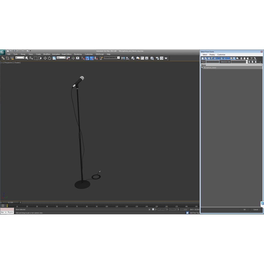 Obj Microphone Stand