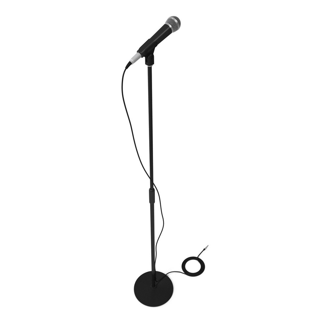 Obj Microphone Stand