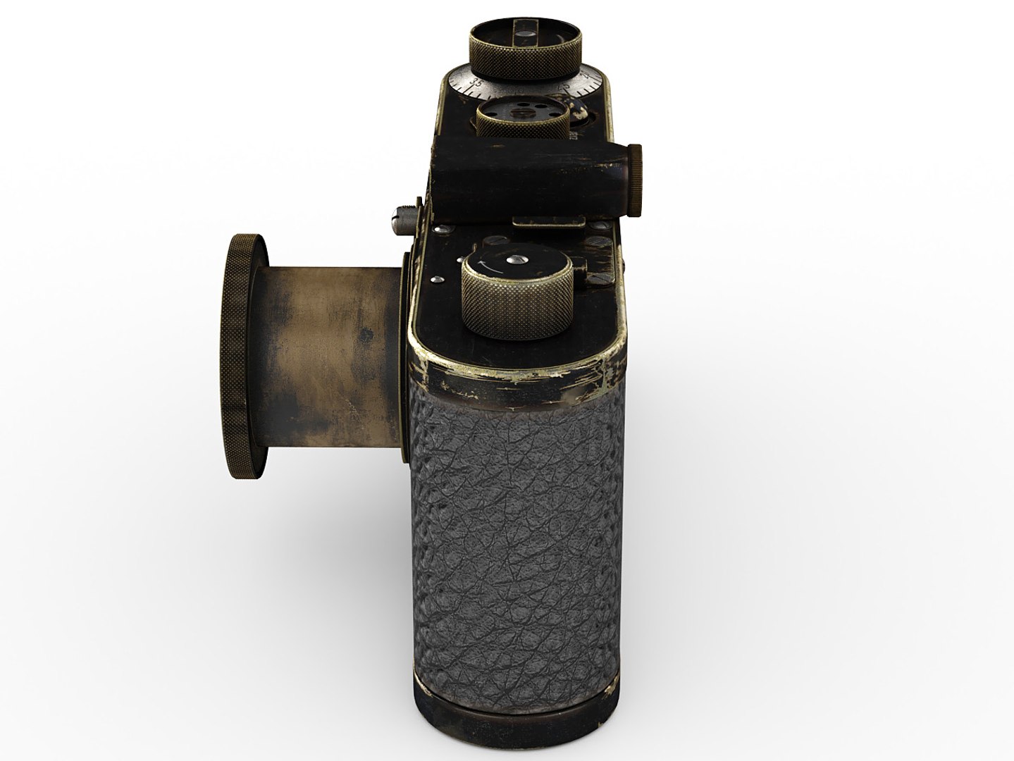 3d Model Leica 0-series Vintage Camera