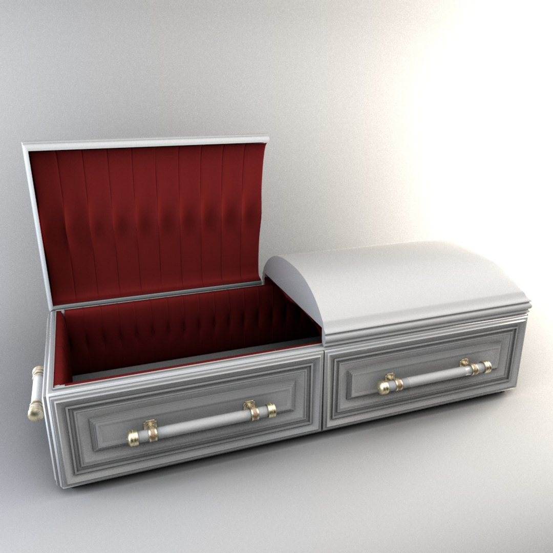 Casket coffin model - TurboSquid 1179607