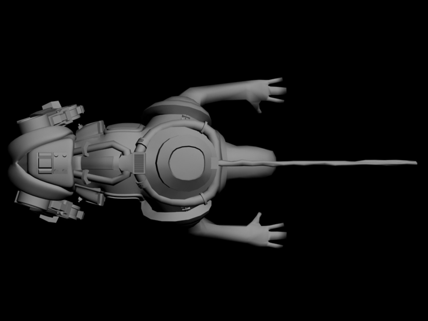 Cyborg 5 Pack 3d Max