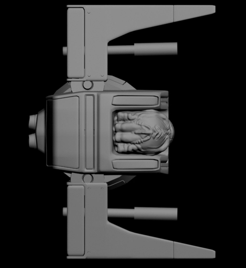 Cyborg 5 Pack 3d Max