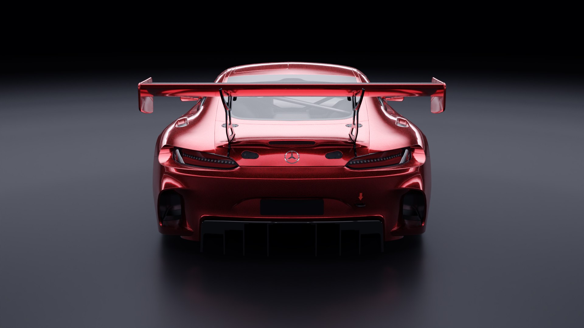 3D Mercedes AMG GT3 - TurboSquid 2064869