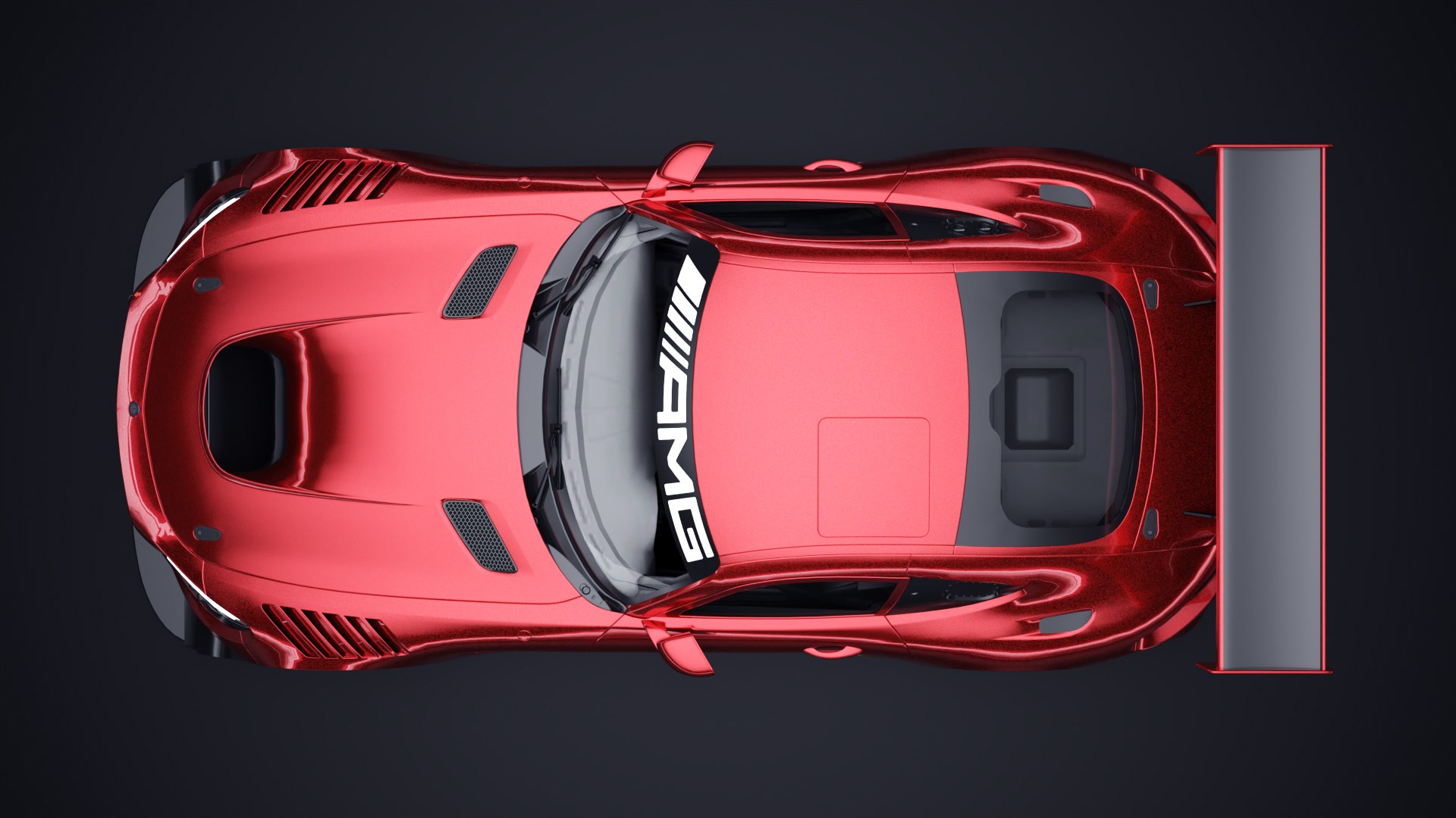 3D Mercedes AMG GT3 - TurboSquid 2064869