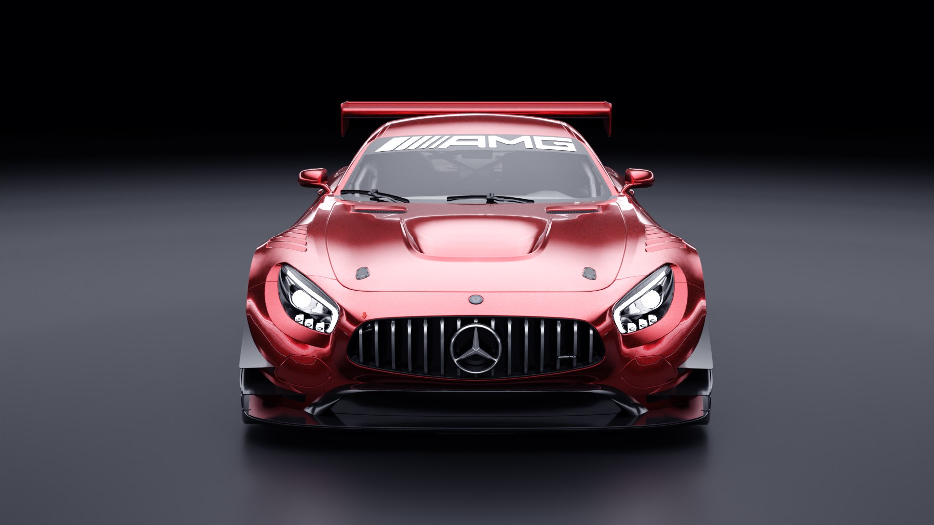 3D Mercedes AMG GT3 - TurboSquid 2064869