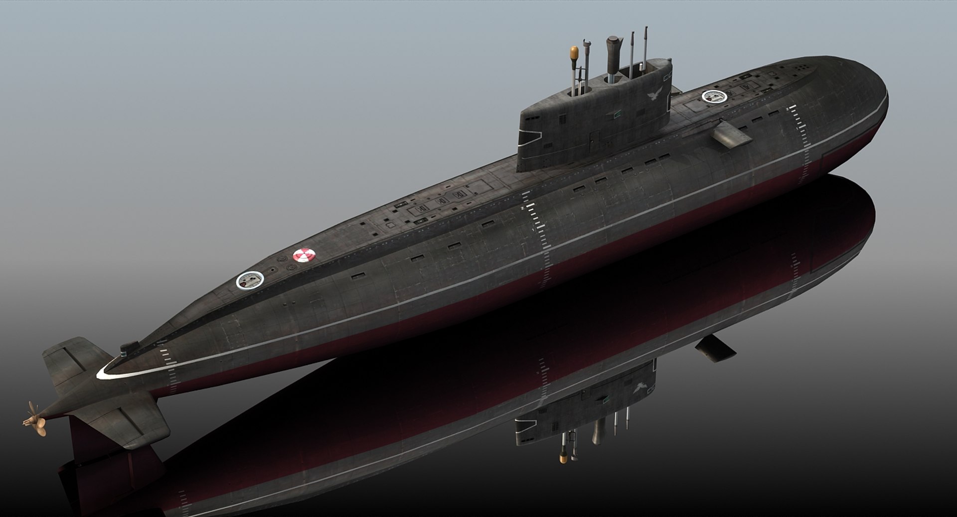 3D Russian Kilo Class Submarine - TurboSquid 1158056