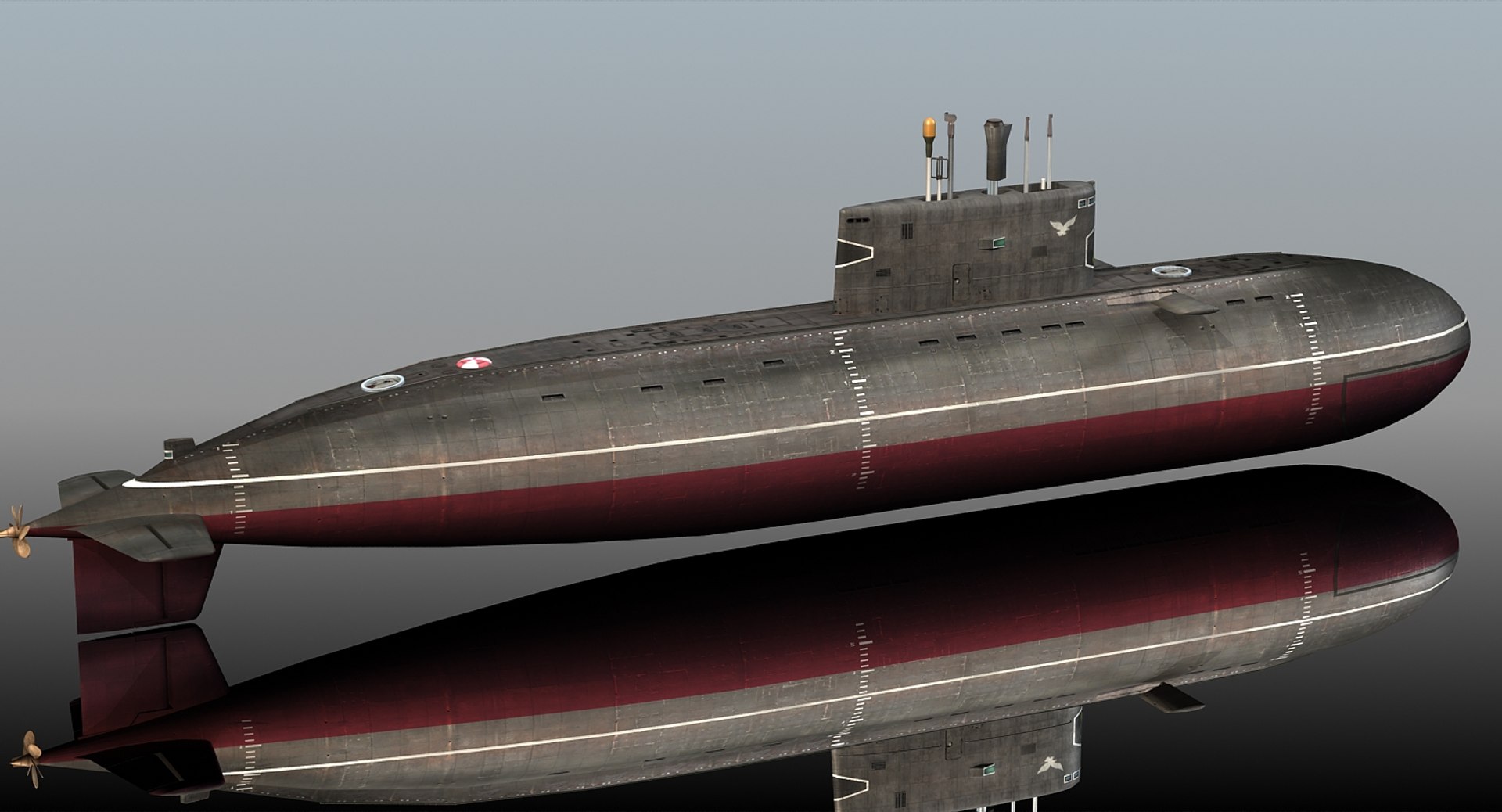 3D Russian Kilo Class Submarine - TurboSquid 1158056