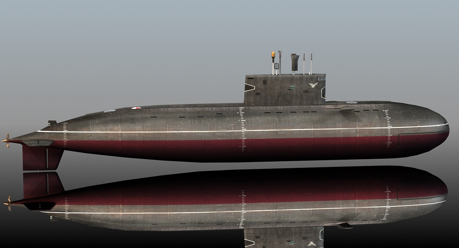 3D Russian Kilo Class Submarine - TurboSquid 1158056