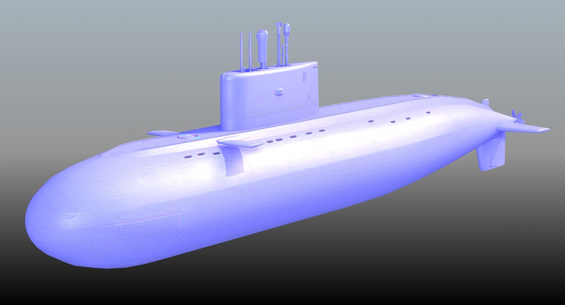 3D Russian Kilo Class Submarine - TurboSquid 1158056