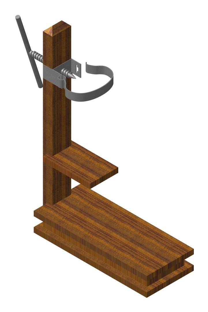 3d Model Of Garrote Chair