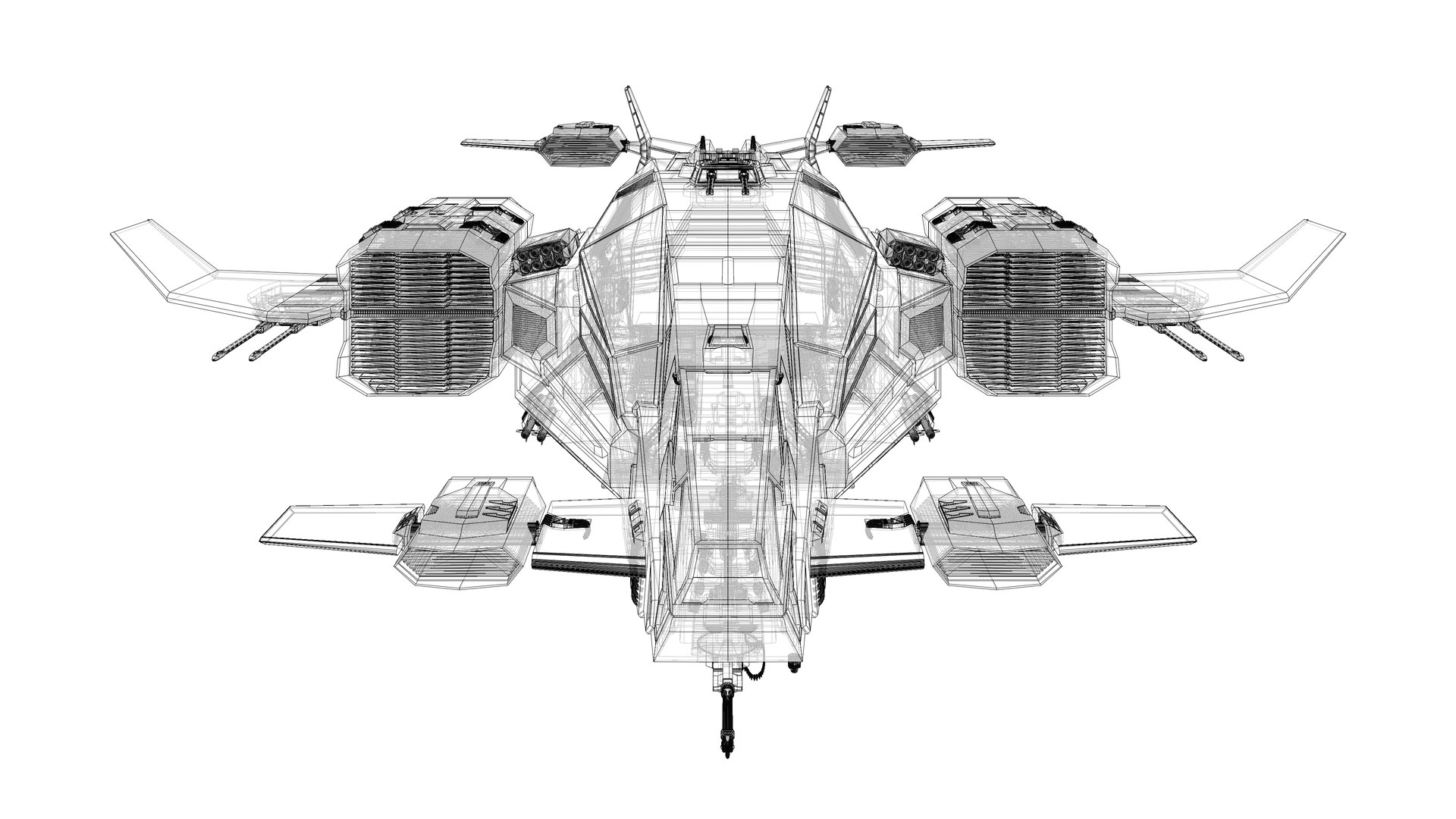 Dropship 3D Model - TurboSquid 1948059