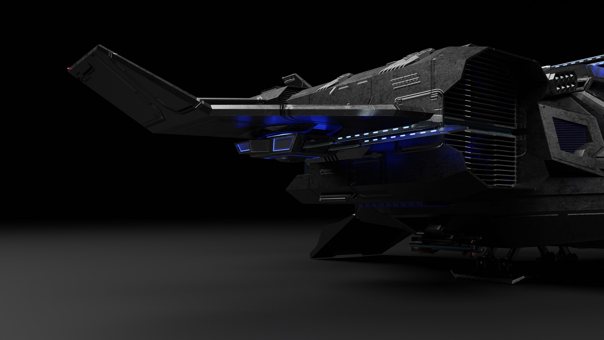Dropship 3D Model - TurboSquid 1948059